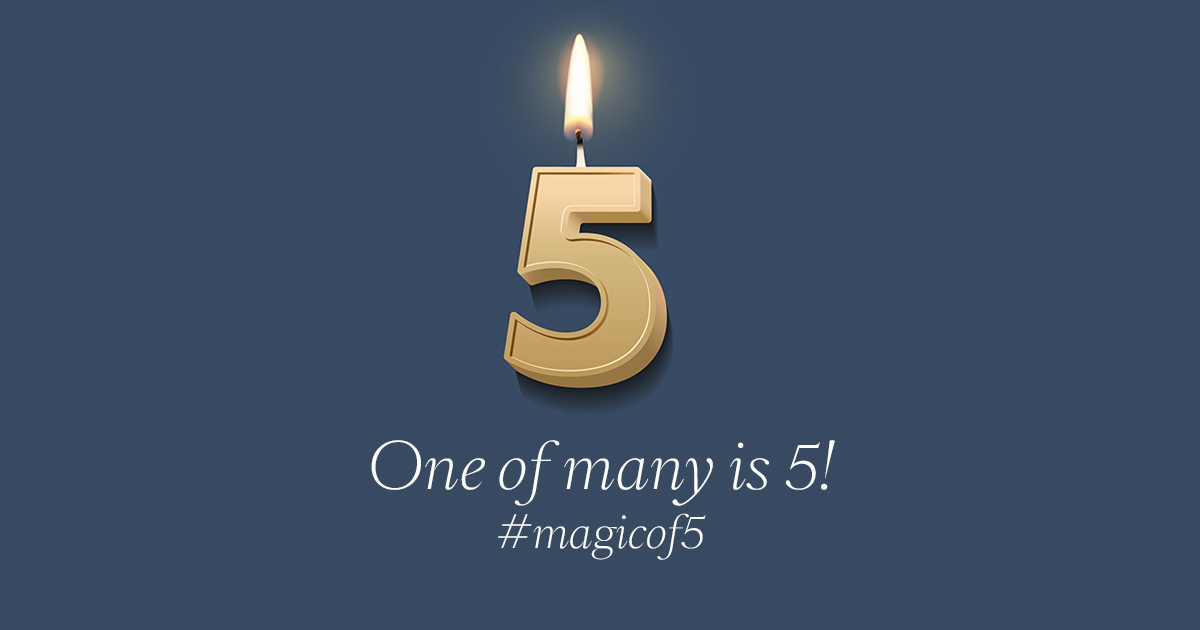 One of many is 5! - One of Many